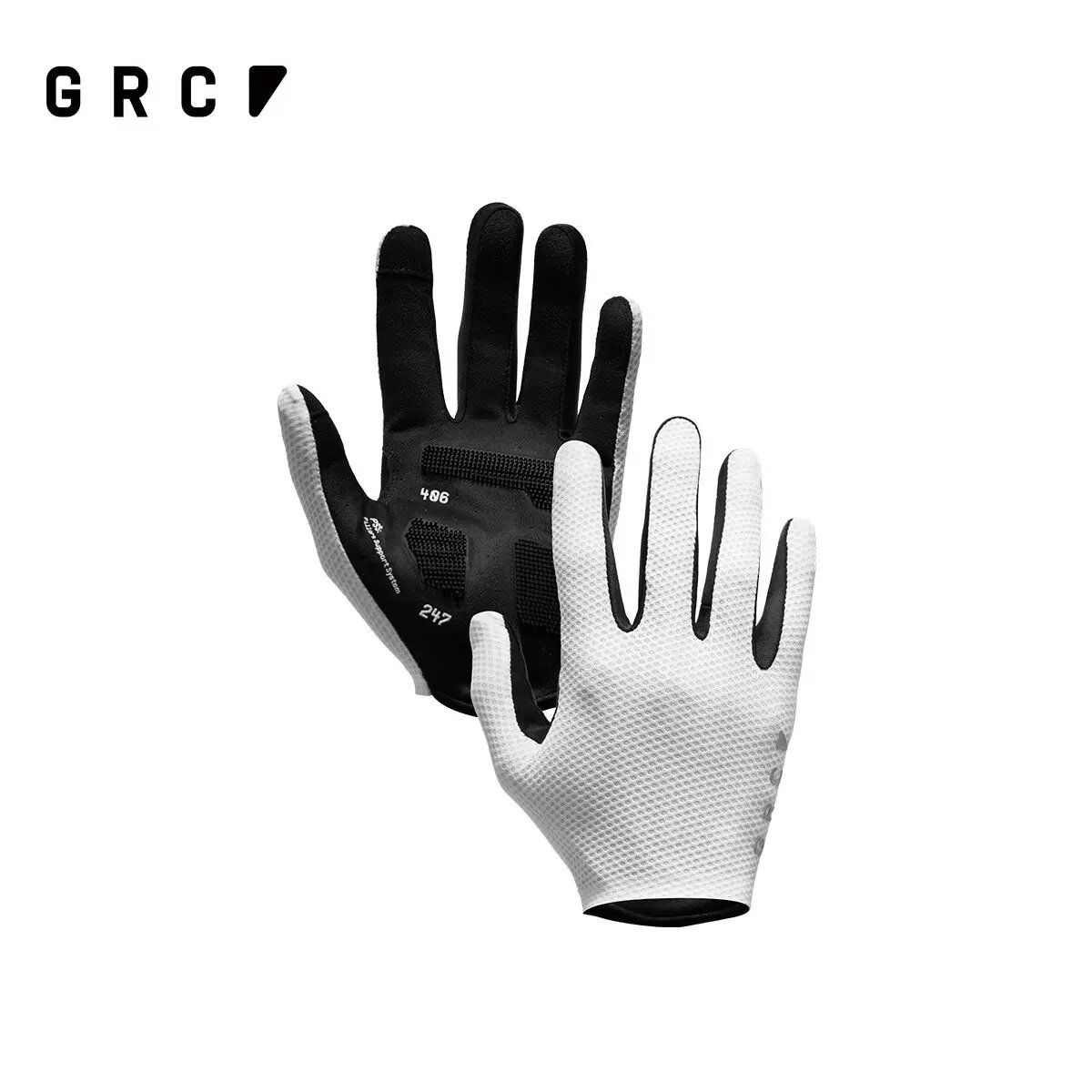 Перчатки GRC TECH, Черный/Белый, XL
