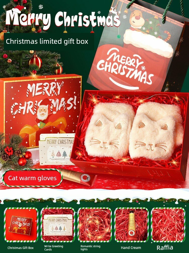 Перчатки-грелки для рук, устройство для согревания рук, грелка для рук в виде кошачьей лапки, милый мини-грелка для рук