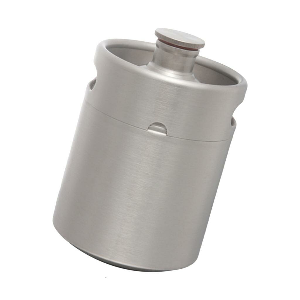 Портативные мини-бочонки из нержавеющей стали, 2L