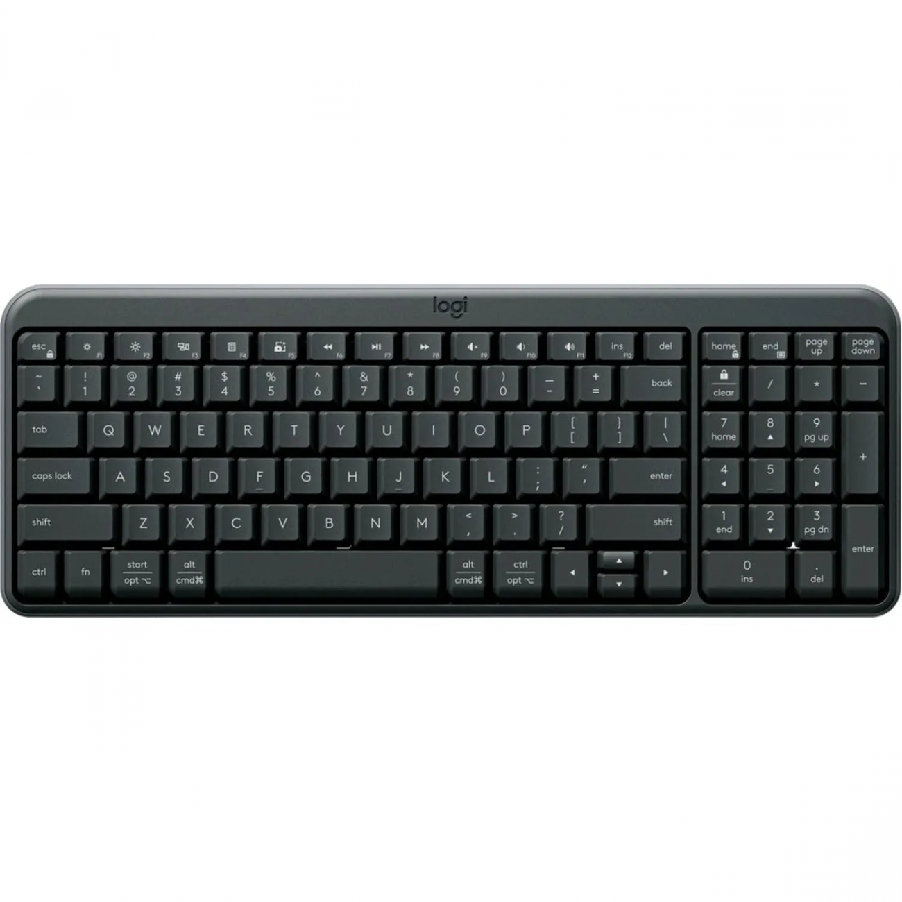 Клавиатура Logitech K251 черный беспроводная BT Multimedia (920-013363) 2374290