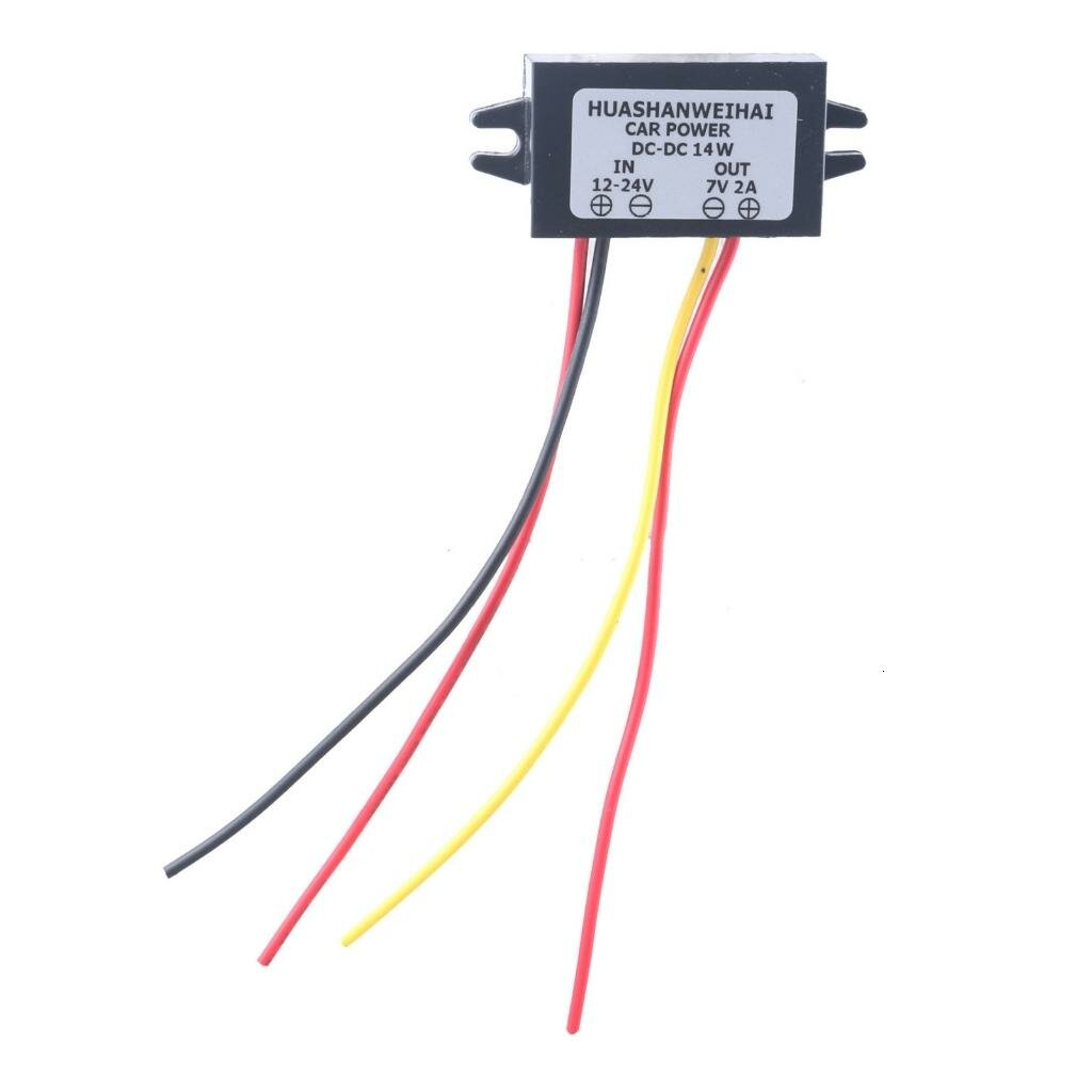 Понижающий преобразователь напряжения 12–24 В в 7 В, 2A