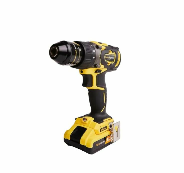 Аккумуляторная дрель-шуруповерт Hanskonner HCD1865BL