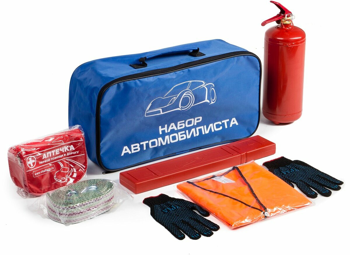 Набор автомобилиста "Базовый" (трос 3,5т, 2 крюка
