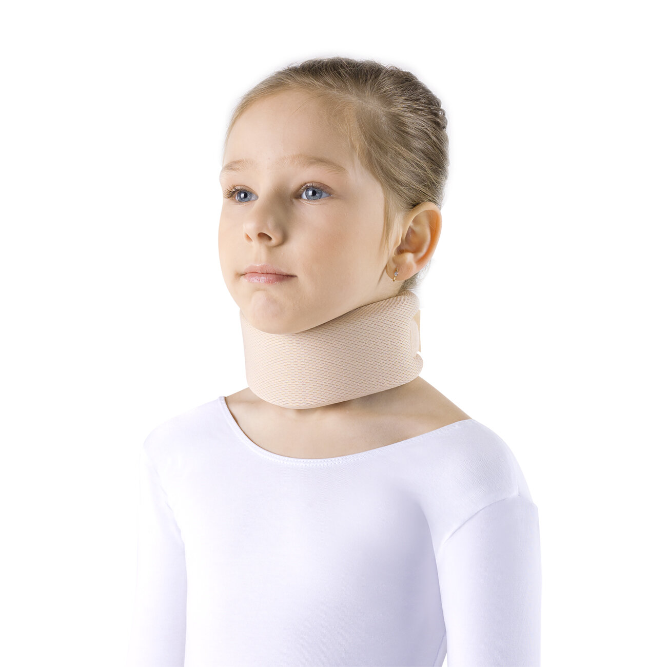 Бандаж шейный для детей Orto ШВД, Высота 5.5 см, Длина 36 см, Бежевый