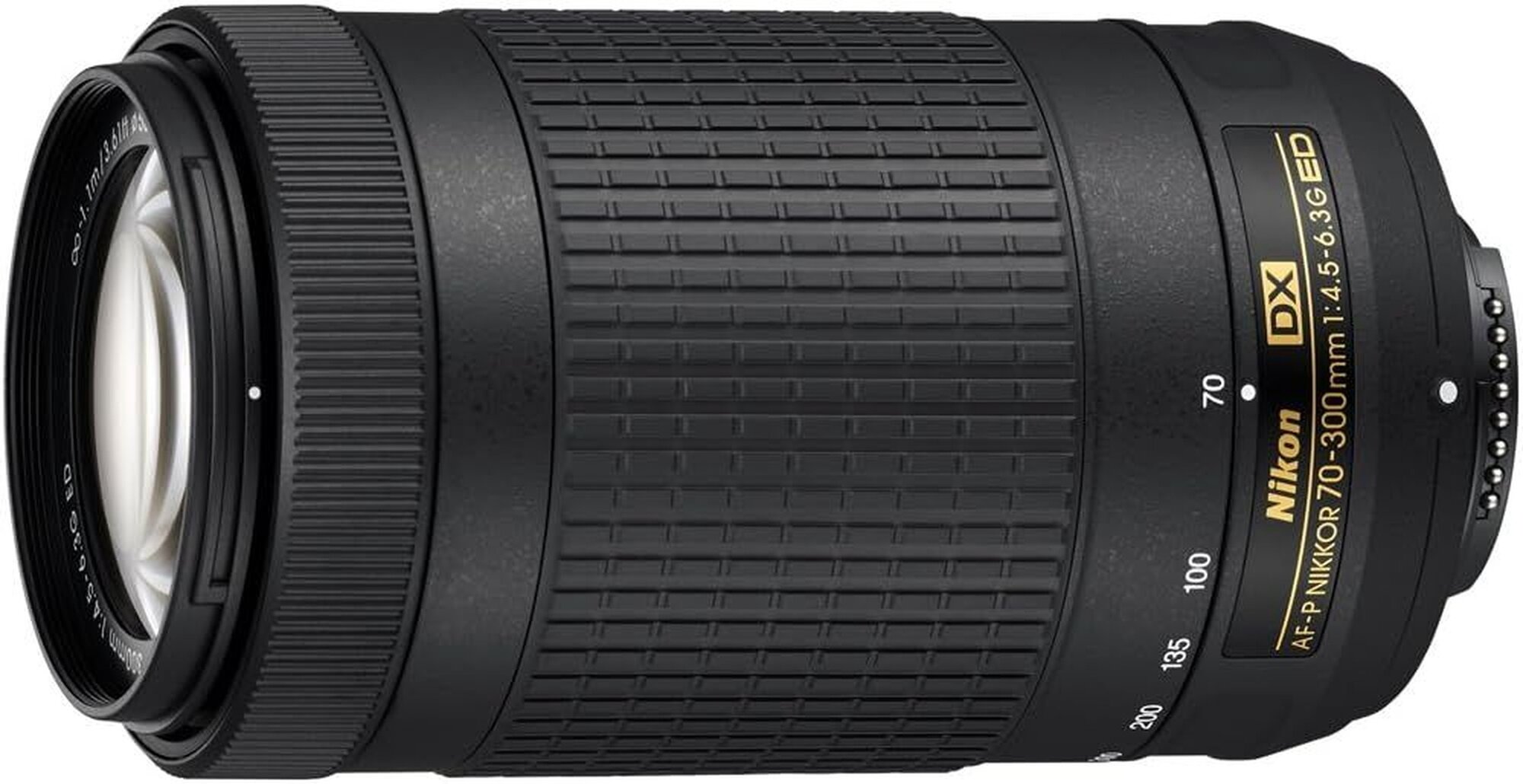 Телеобъектив Nikon AF-P NIKKOR 70-300mm, автофокус, стабилизация VR, черный