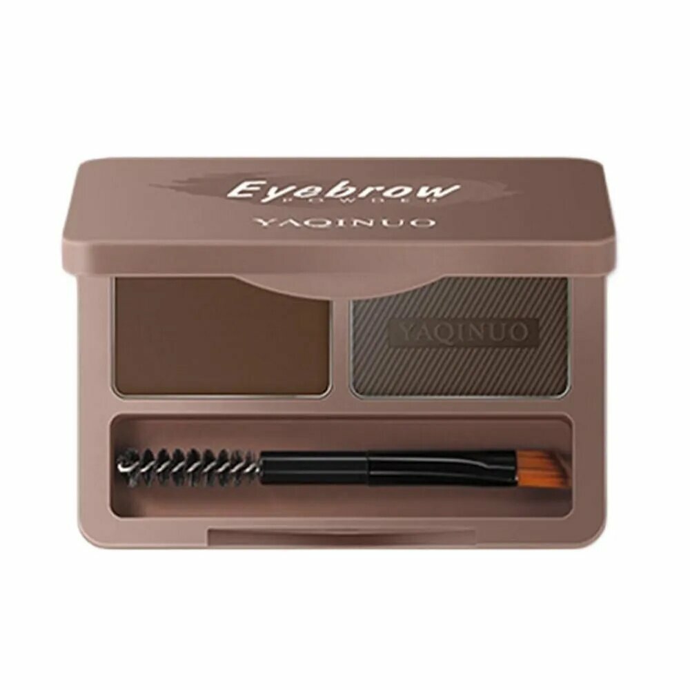 Водостойкая теневая пудра для бровей, не смывается, держится долго