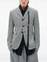 Пиджак Ann Demeulemeester Josh, размер 46, black/black