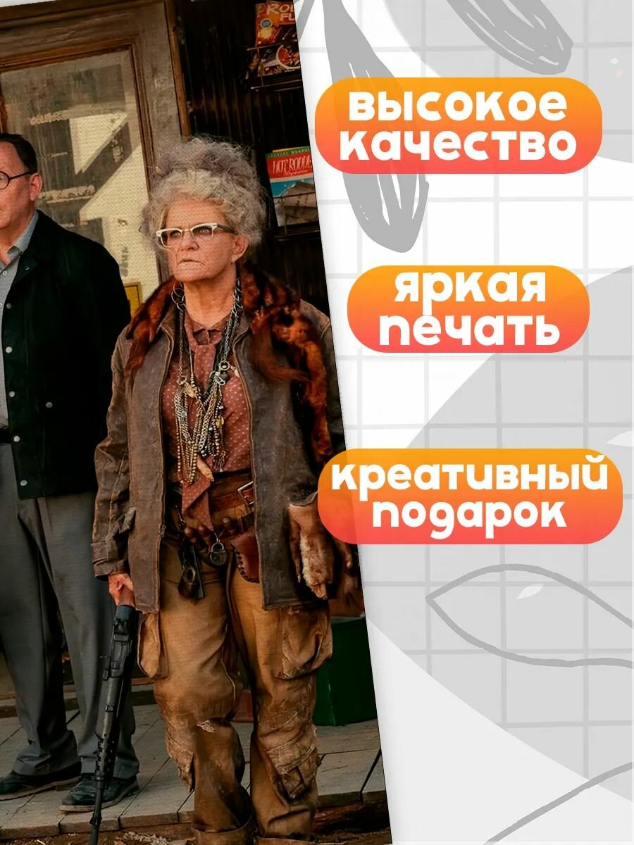 Картина на стену Fallout, на подрамнике, 1шт, 38х25 размер. — фото 1