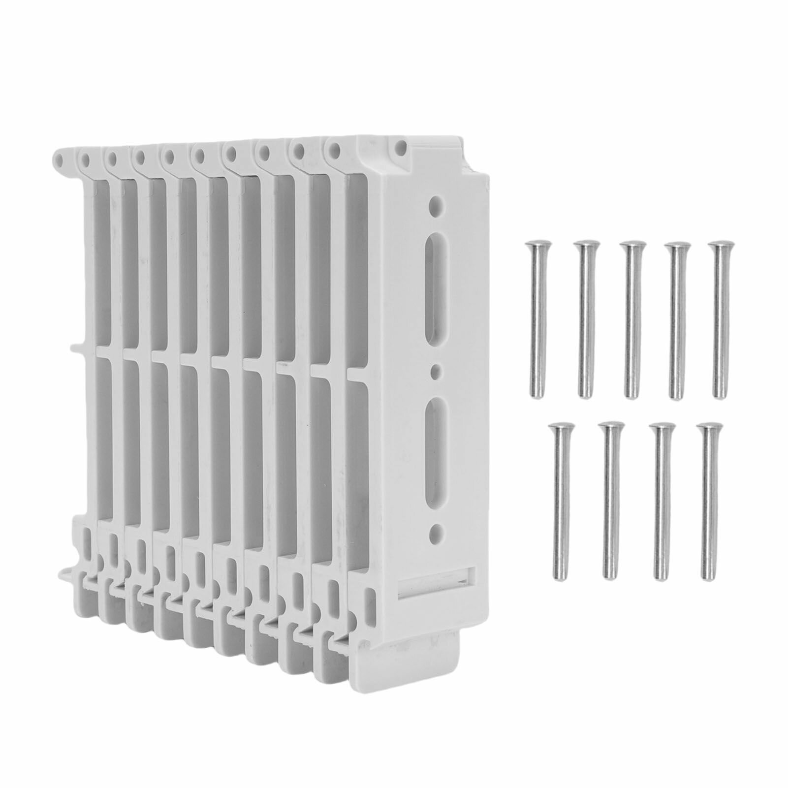 Крепеж для кабелей в кабель-канале, алюминиевый, накладной