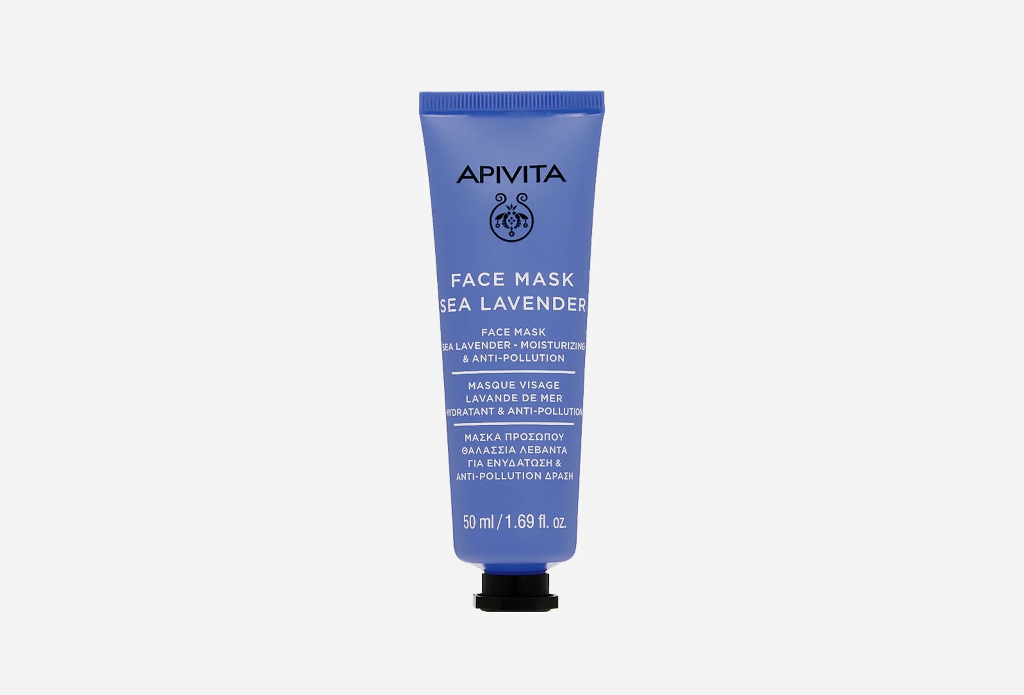 Маска для лица Apivita "Sea Lavender", увлажняющая, с защитой от холода, 50мл