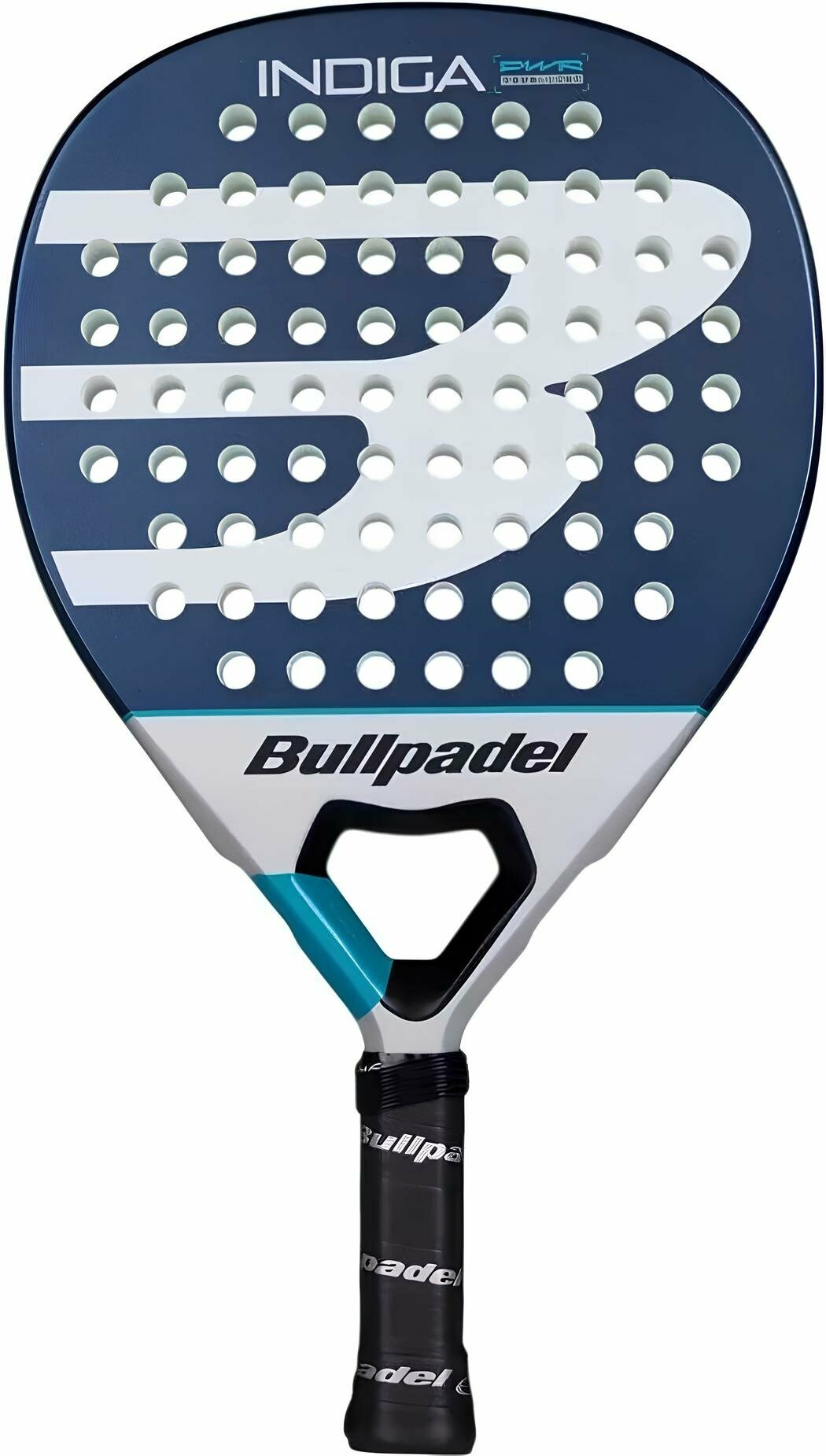 Ракетка для падел тенниса Bullpadel Indiga PWR 2026 Белый Чёрный