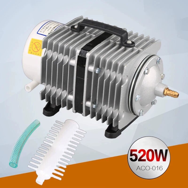 Насос 016 520 Вт для аквариумов, мощная система аэрации