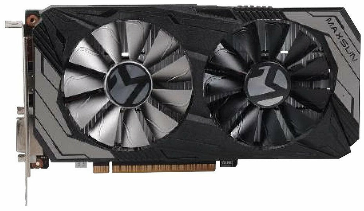 Видеокарта Maxsun GeForce GTX 1650 Terminator 4GB GDDR6 (MS-GTX1650 TR 4GD6)