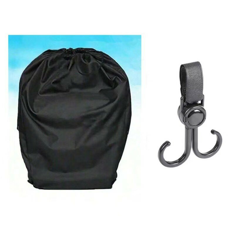 Большая сумка для хранения детской коляски, пылезащитный чехол для коляски-трости, универсальный аксессуар для переноски автокресла, дорожная сумка.