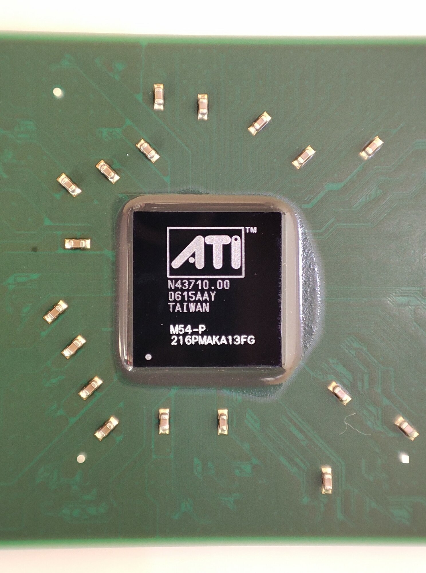 Видеочип ATI Mobility Radeon X1400 (216PMAKA13FG) M54-P для ноутбуков, новый графический процессор BGA, запчасть