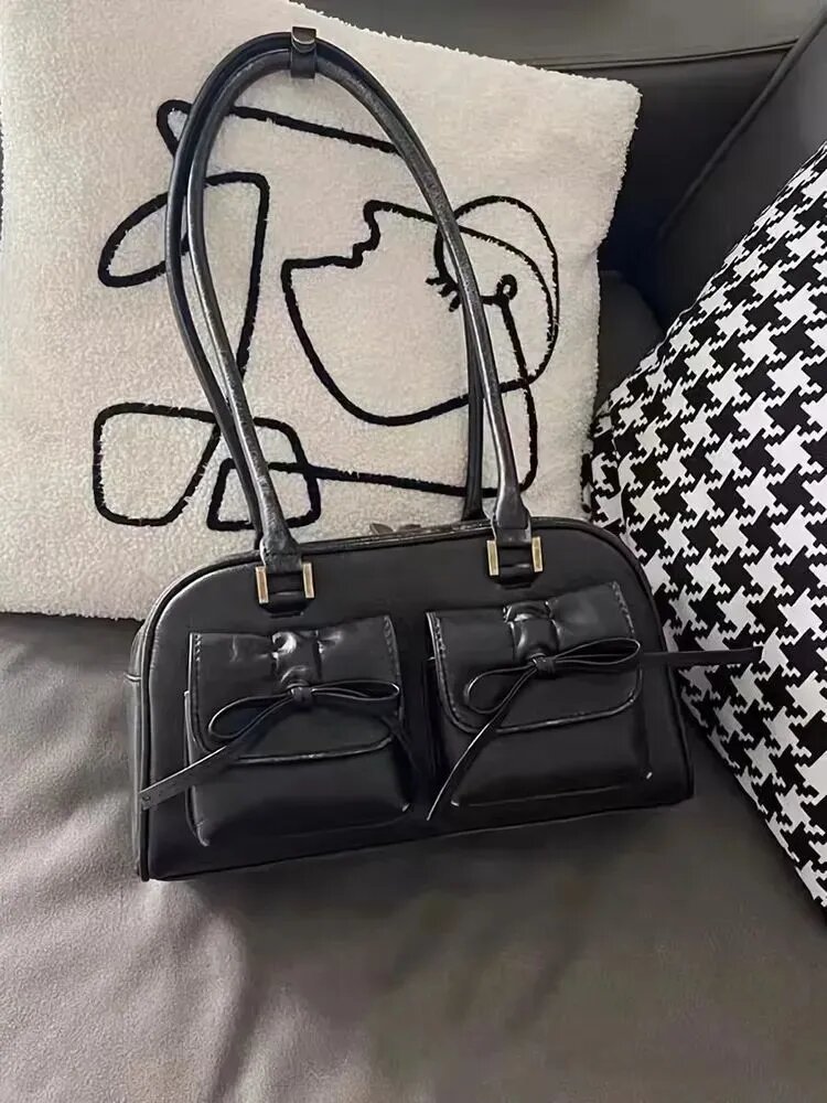 Сумка багет, на плечо — фото 1