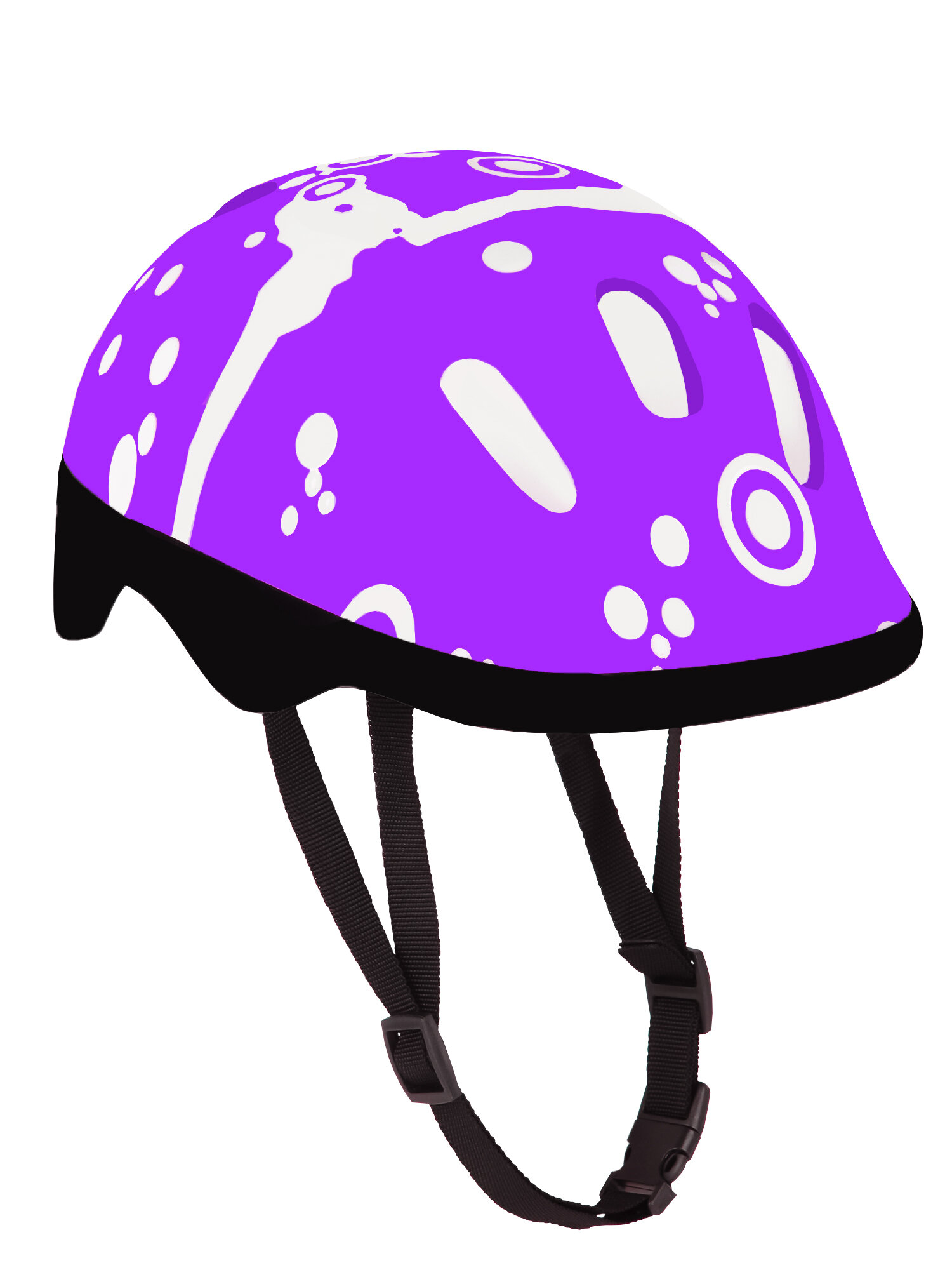 Шлем TOPEMOUNT, для велосипеда, роликов, самокатов и скейтбордов, детский, защитный, на 4-10 лет, размер: S-M, фиолетовый