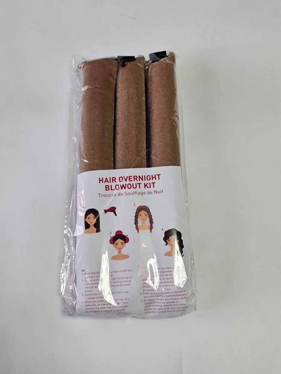 Мягкие бигуди бублики для локонов и объема волос