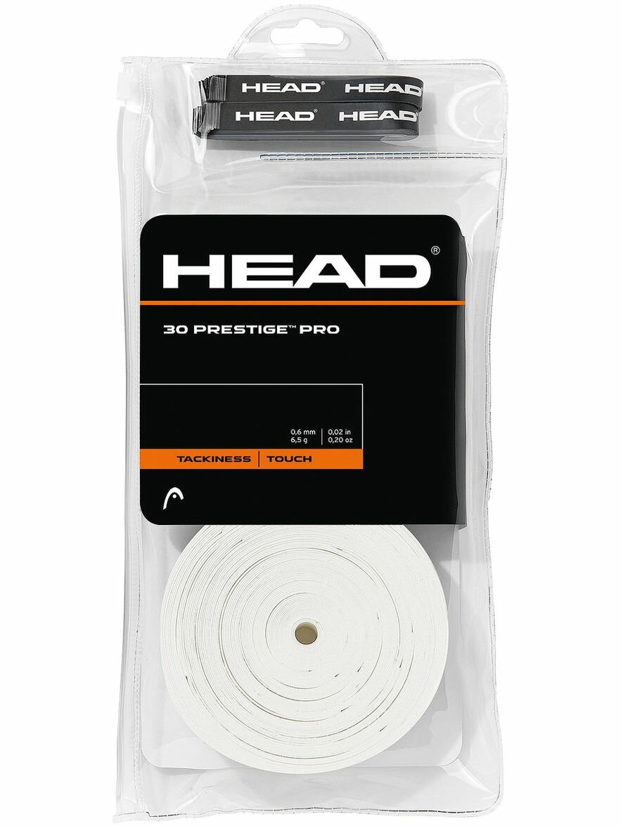 Намотка Head Prestige Pro 30 pcs Pack Унисекс 285445-WH WH, белый