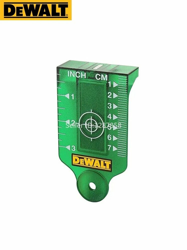 Зелёная мишень Dewalt DW0730G, аксессуары для лазерного уровня
