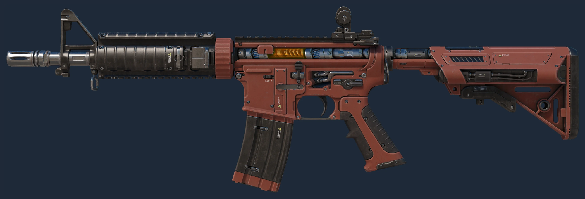 M4A4 | Турбина (Немного поношенное) Скины CS2 с быстрой автовыдачей steam trade