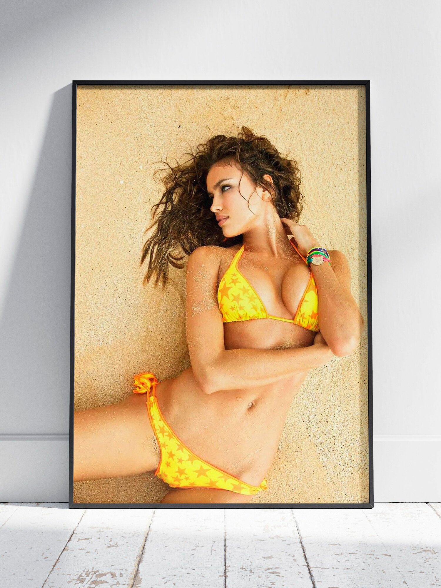 Плакат на стену для интерьера Ирина Шейк (Irina Shayk 41) - Постер по модели, бренду и моде формата A4 (21x30 см)