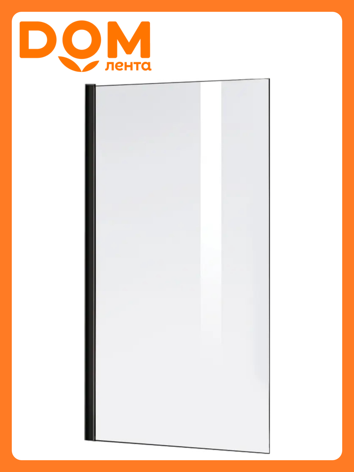 Шторка для ванной Sea WT-80С 140x80 см прозрачный