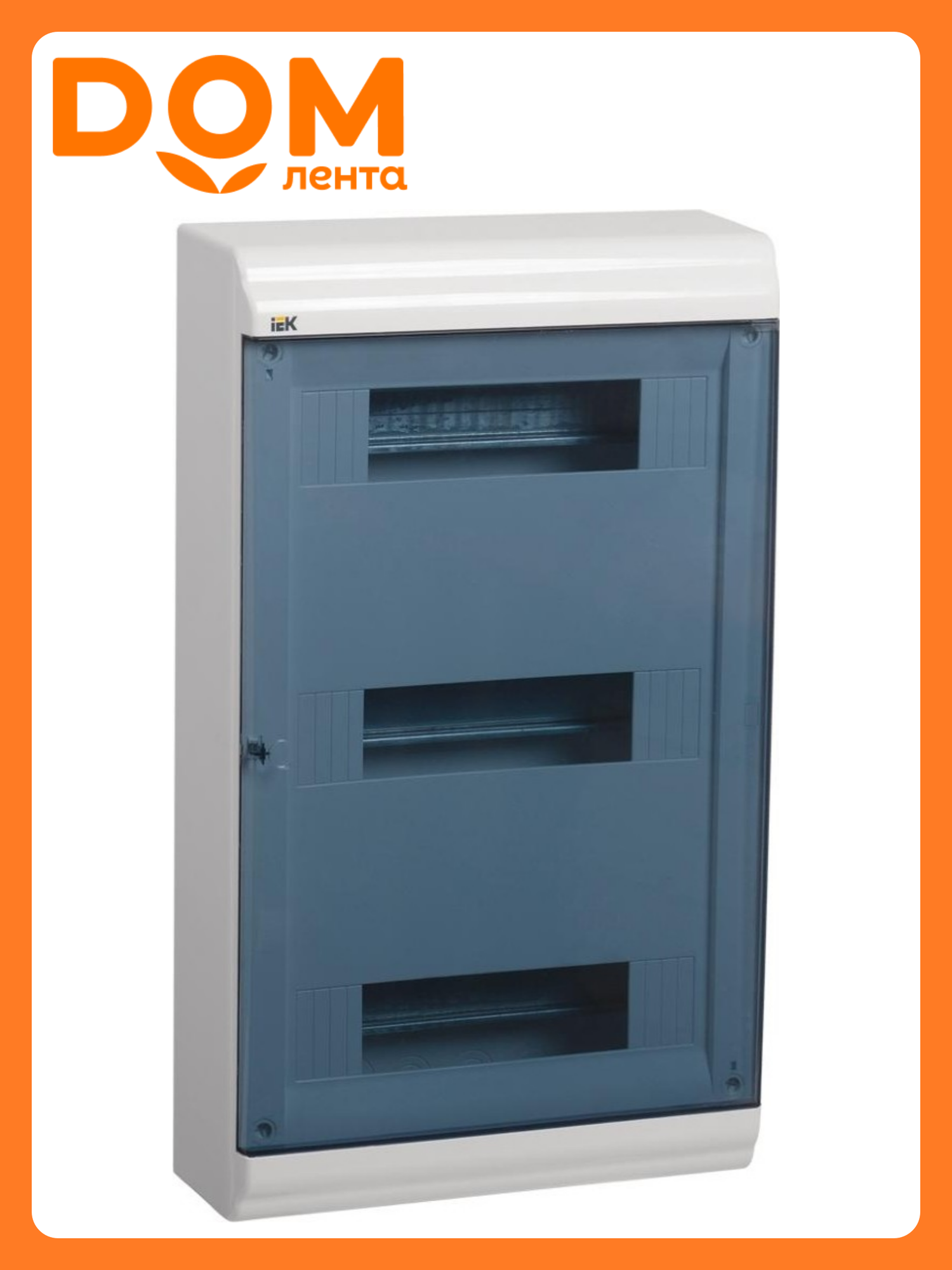 Корпус пластиковые IEK PRIME ЩРН-П-36 модулей навесной белый IP41