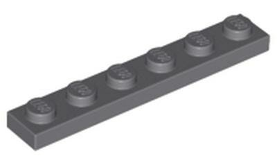 Деталь Lego 3666 Plate 1 x 6