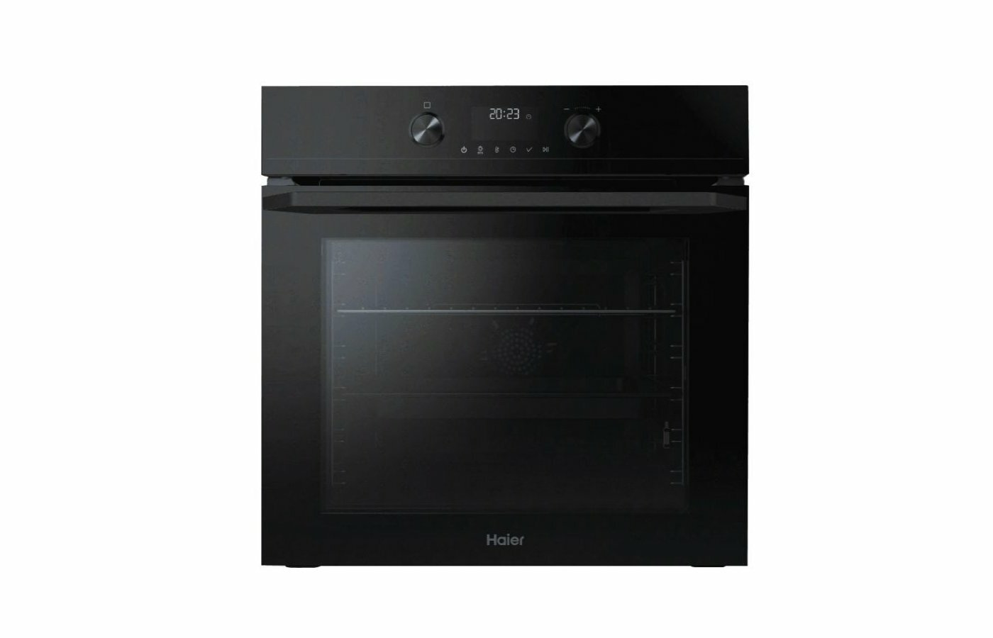 Электрический духовой шкаф Haier HOQ-K5AAN3GB с грилем и телескопическими направляющими