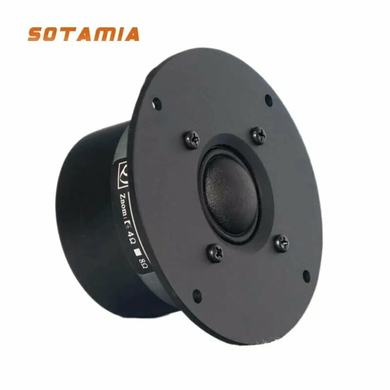 SOTAMIA 1PCS 4-дюймовый высокочастотный динамик мощностью 8 Ом 25 Вт для умного домашнего аудио высоких частот, DIY Hifi Музыкальный динамик Bluetooth