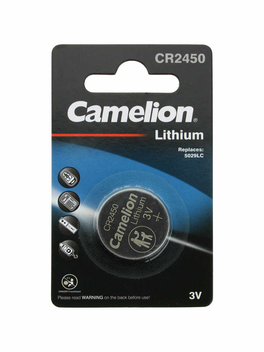 Батарейка CR2450 Camelion BL1/10