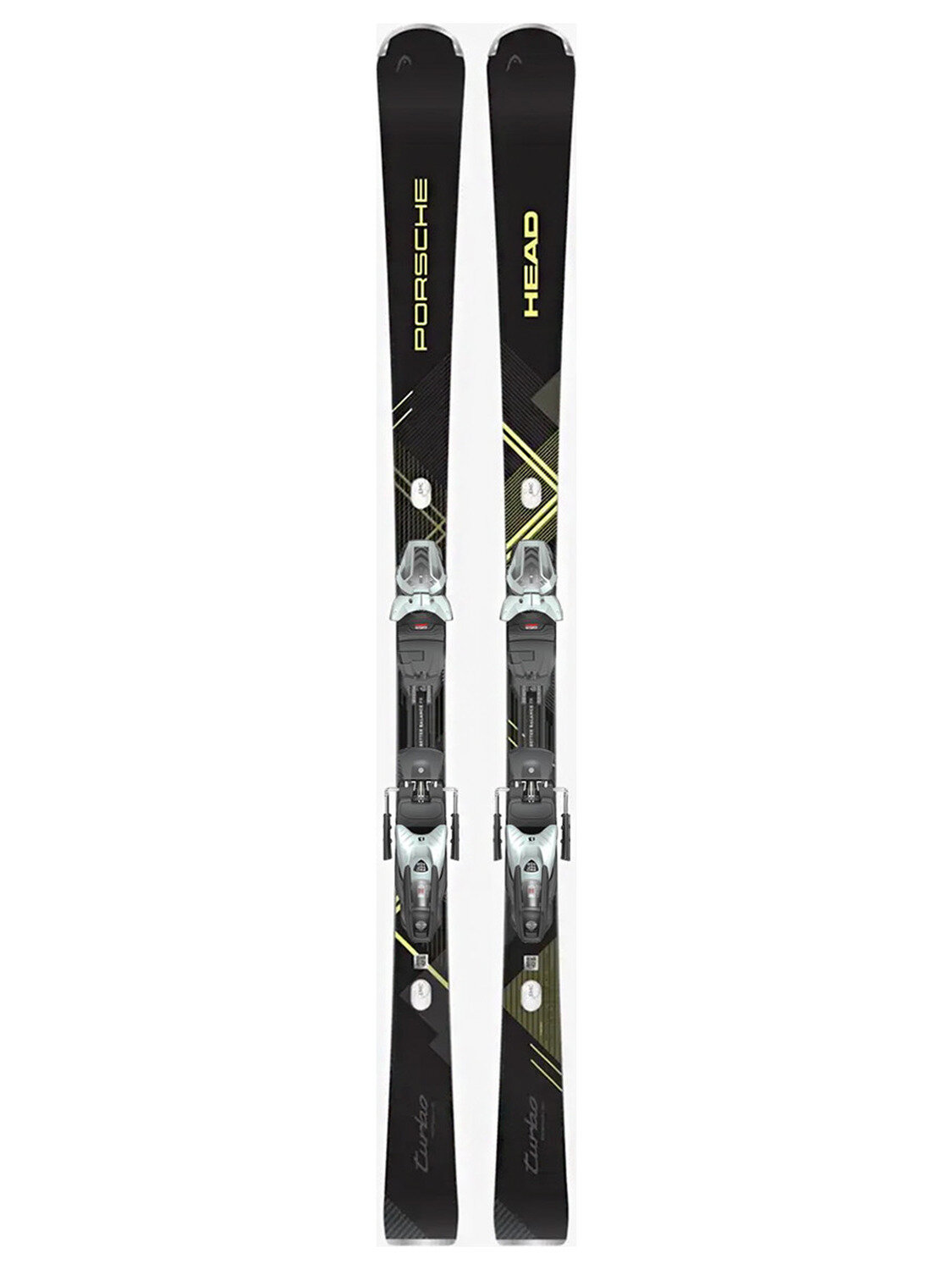 Горные лыжи с креплениями Head Porsche 7 series SW BB-PR + Protector PR 13 GW Gray 24/25 , для мужчин , Черный