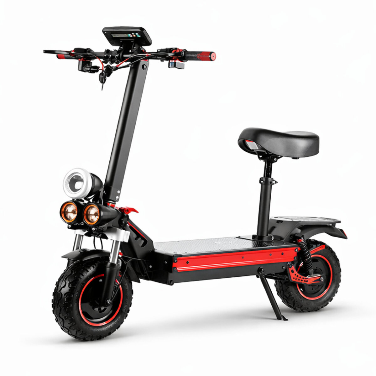 Электросамокат SDJIN YING M5 PRO, до 50 км/ч, полный привод, 800W