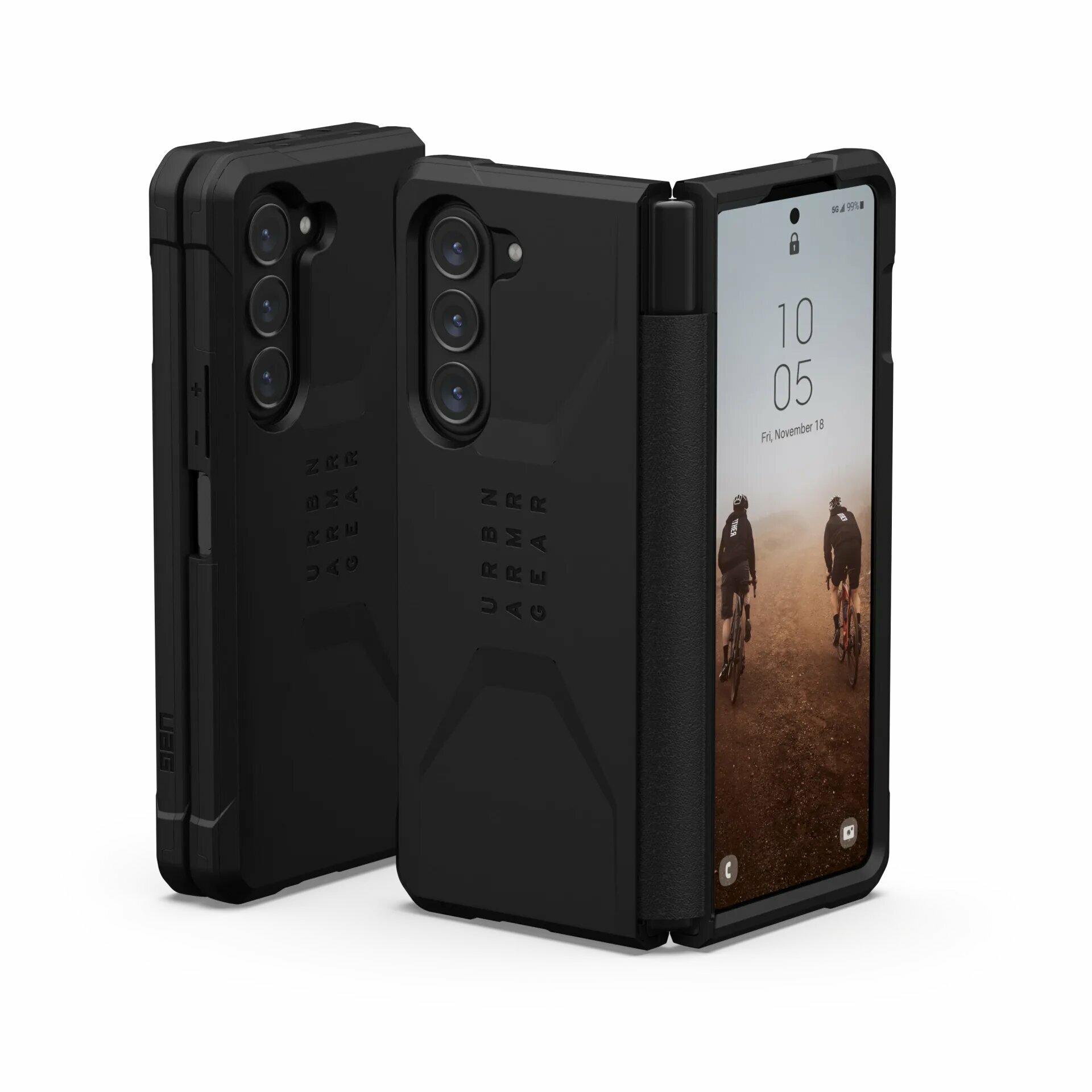 Чехол UAG Civilian GALAXY Z Fold 5 (2023) 214358114040