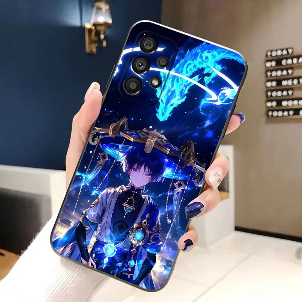 Чехол Samsung A56 5G Genshin Impact Zhongli Xiao, BSBLA06