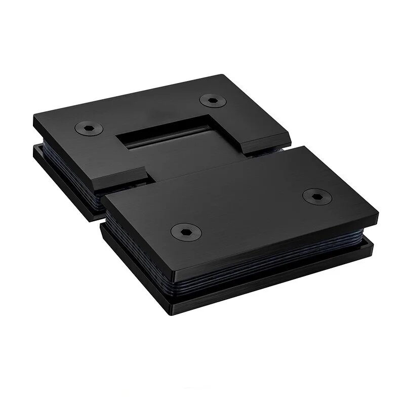 Шарнир для стеклянной двери Black 180 Degree