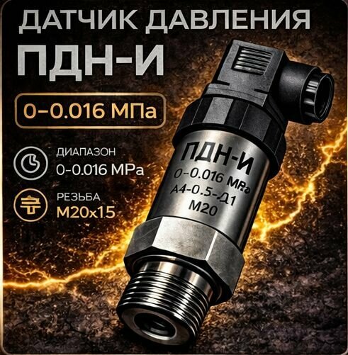 Датчик давления ПДН-И (0.0.016 Mpa) A4-0.5-Д1-M20