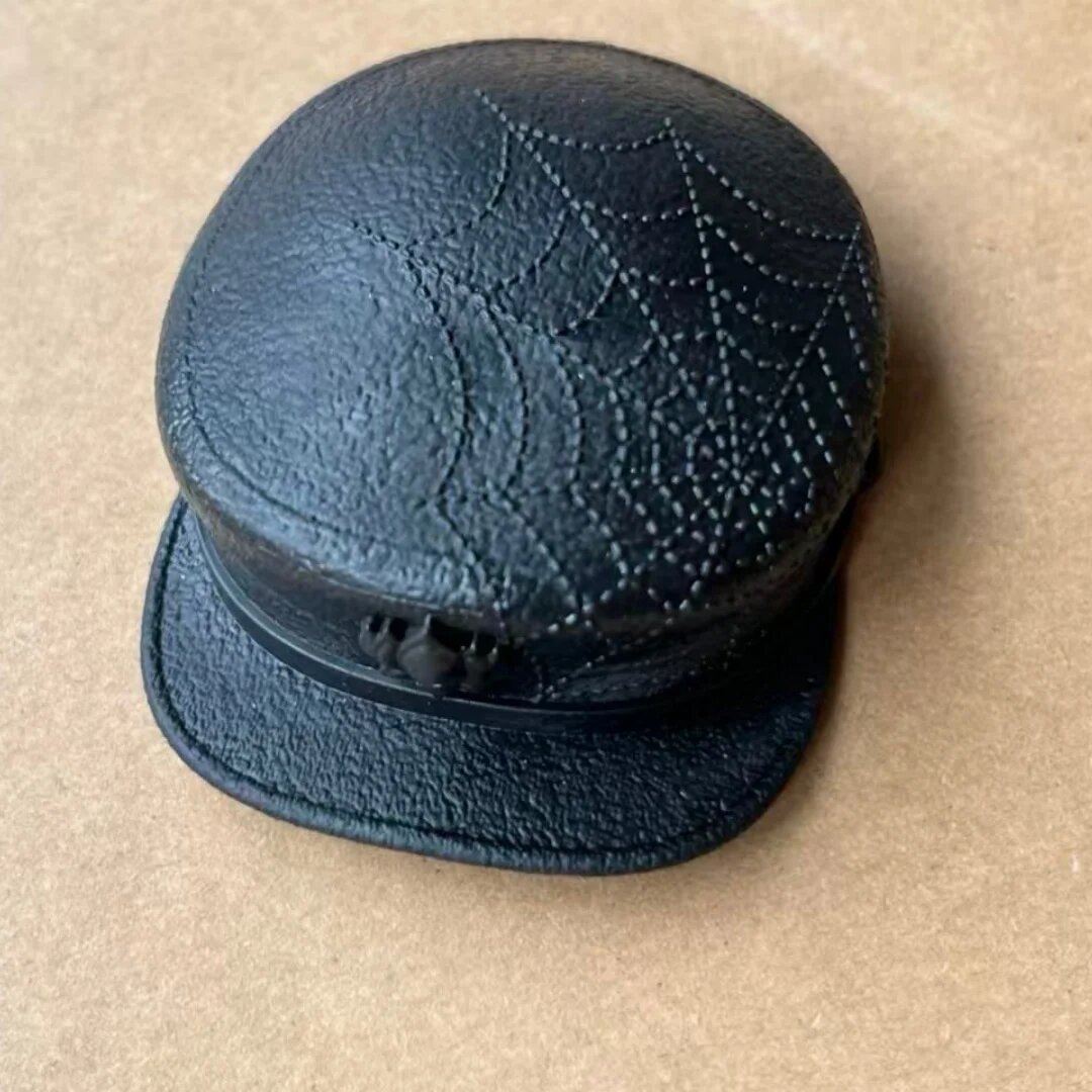 Кепка для кукол 1/6, черный, NO.17 hat