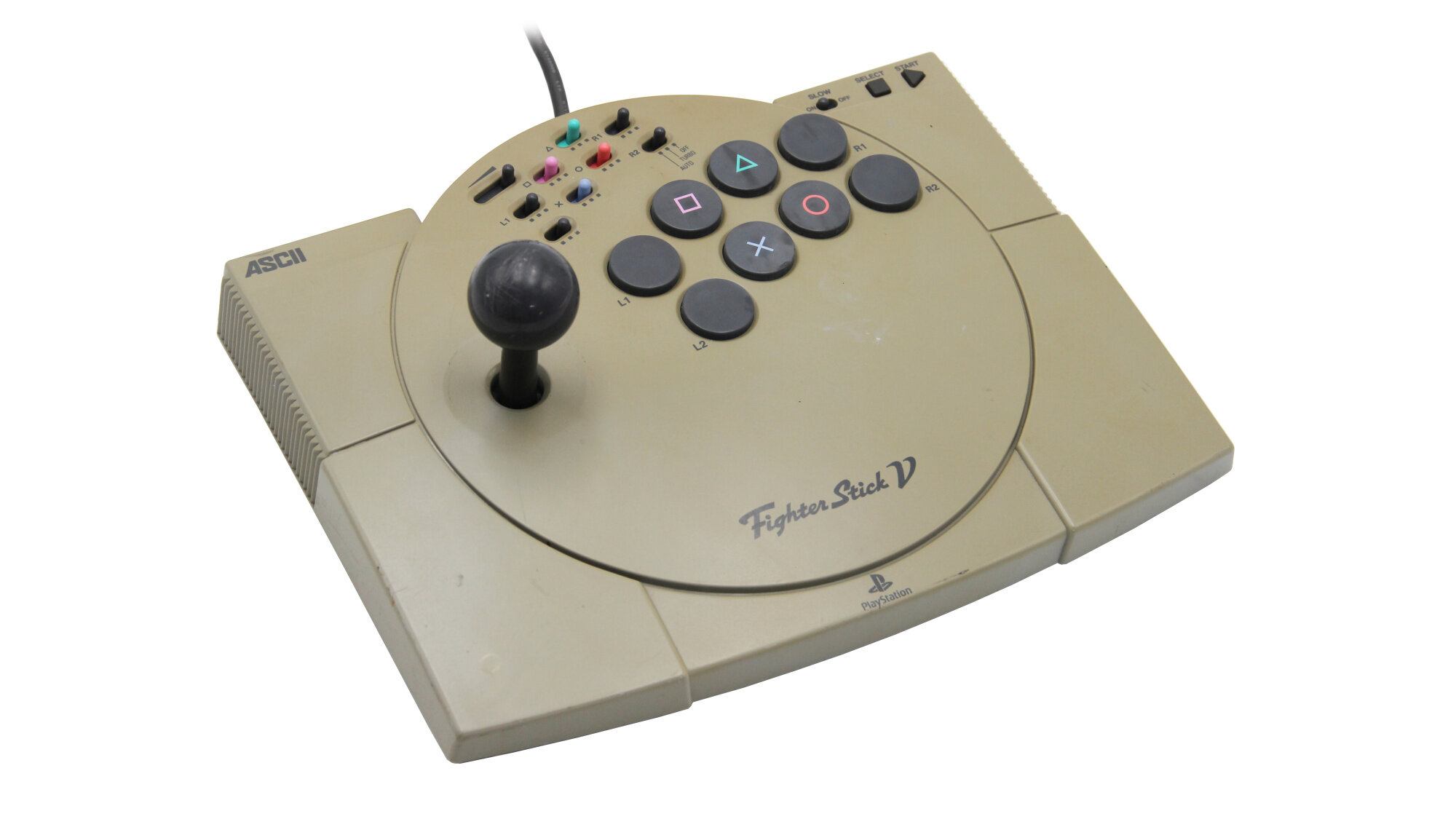 Аркадный контроллер ASCII Fighter Stick V для PS1