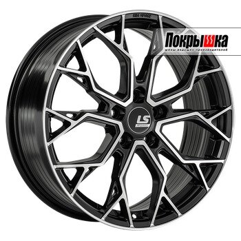 Диски литые LS FlowForming RC108 (BKSF) 7.5х18/5х108 D65.1 ET45.0