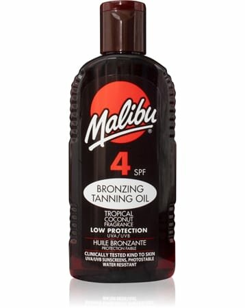 Средство солнцезащитное Malibu Bronzing Tanning Oil, 200 мл