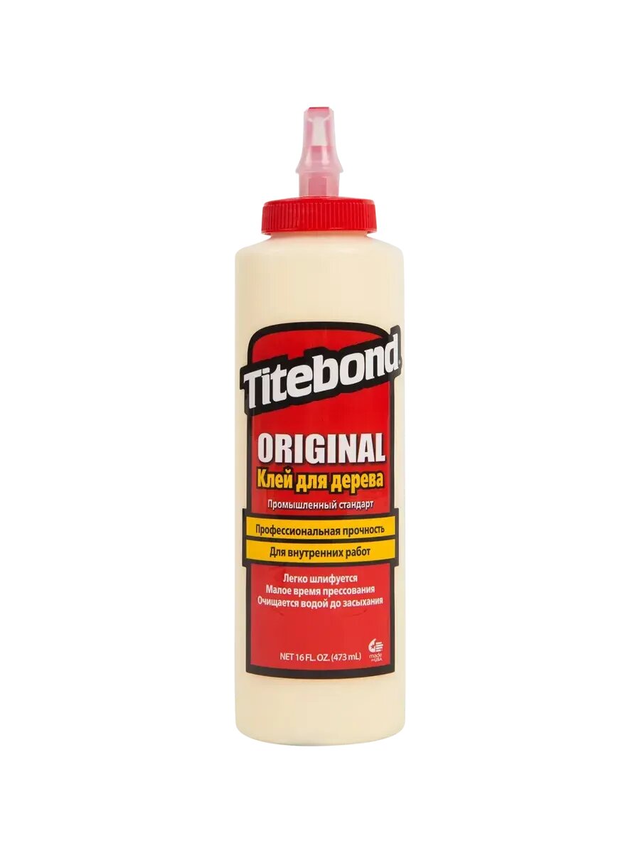 Клей столярный Wood Glue цвет кремовый 473 мл