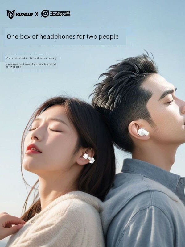 Беспроводные наушники Bluetooth в серебристом цвете для игр, спорта и музыки — удобная посадка, высокое качество звука,