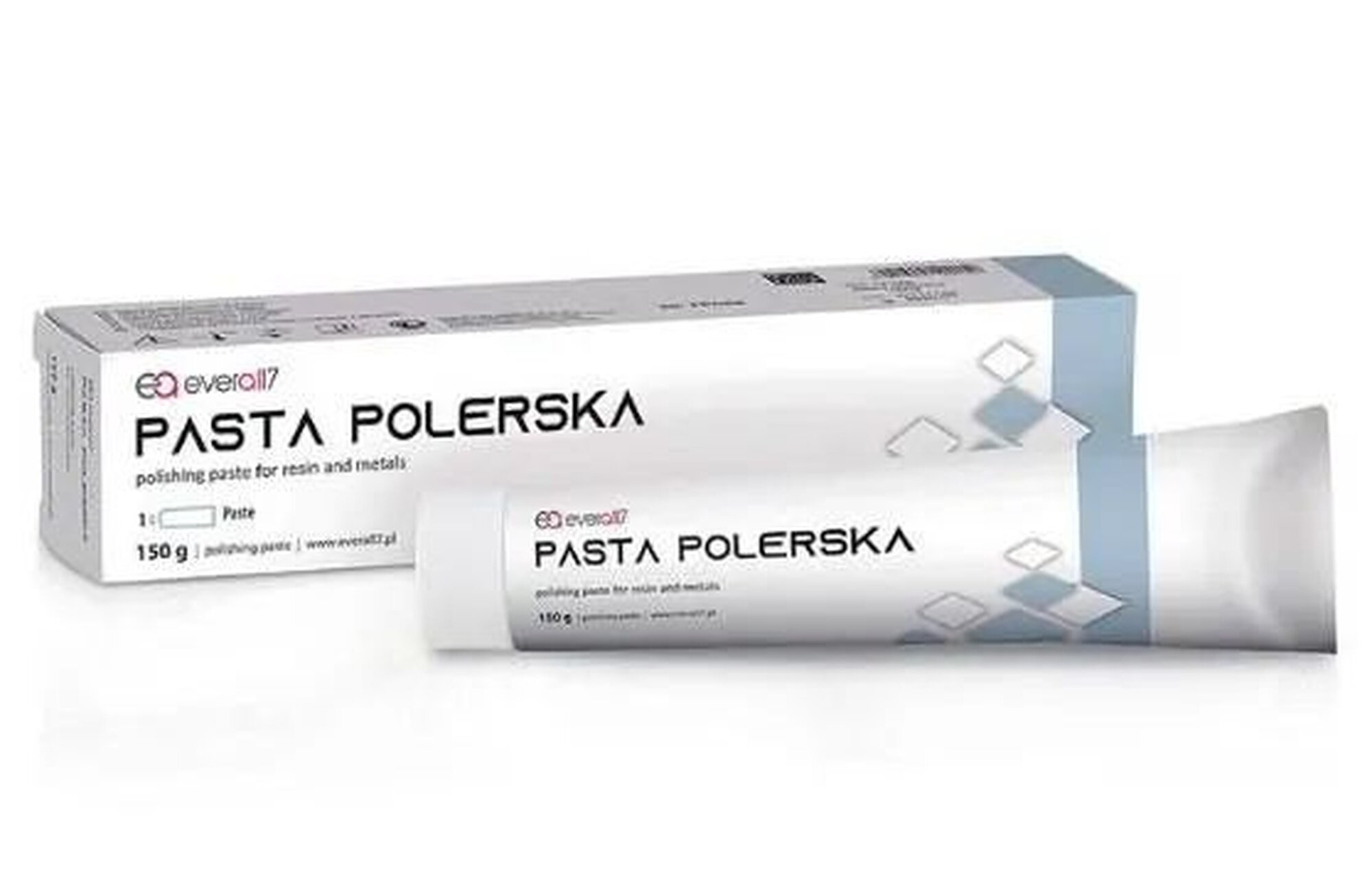 Паста полировочная Polishing paste для пластмассы и металла, 150гр, TP006, Everall7, стоматологический материал