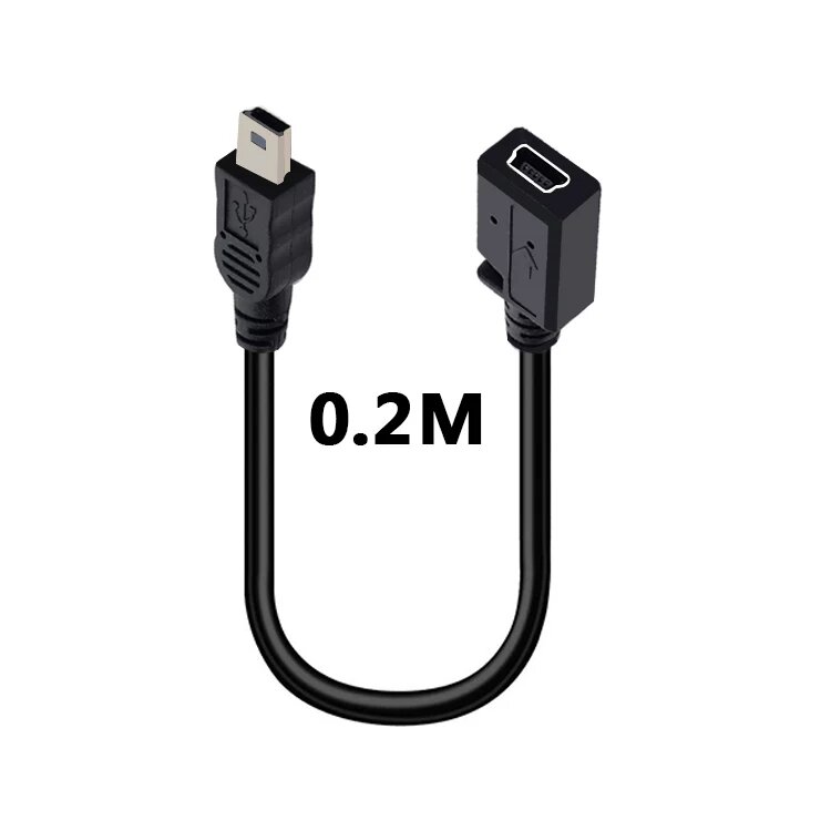 Регистратор вождения, удлинительный кабель miniusb, кабель для передачи данных, колено v3, порт T-port, мини-USB,
