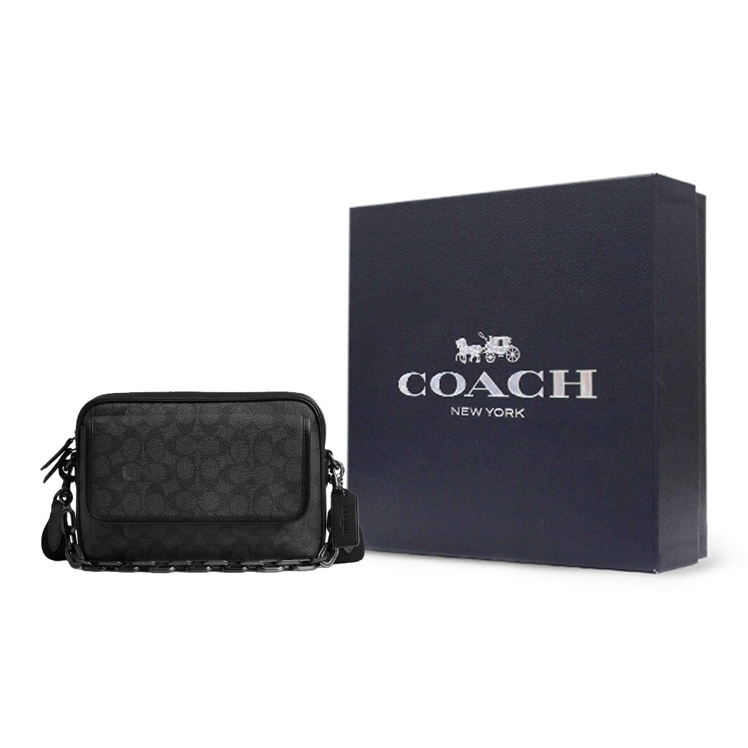 Сумка Coach, фактура матовая — фото 1