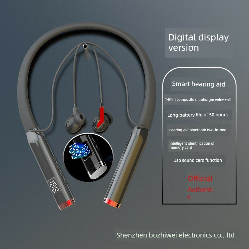 Наушники Blastwave с усиленным Bluetooth для слабослышащих, наушники с высокой громкостью для улучшения слуха,