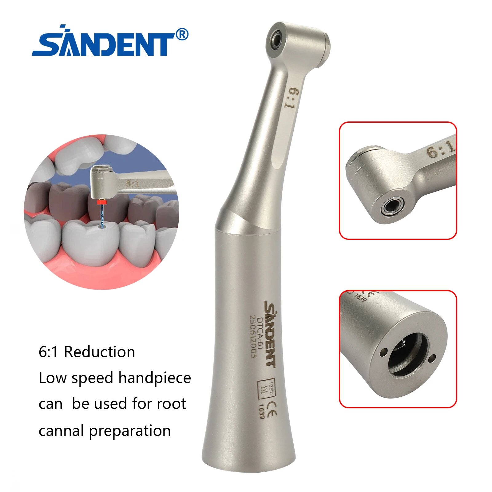 SANDENT Dental Endo 6:1 Эндодонтический наконечник