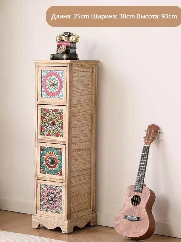 Комод, 4 ящ, 25х30x93 см